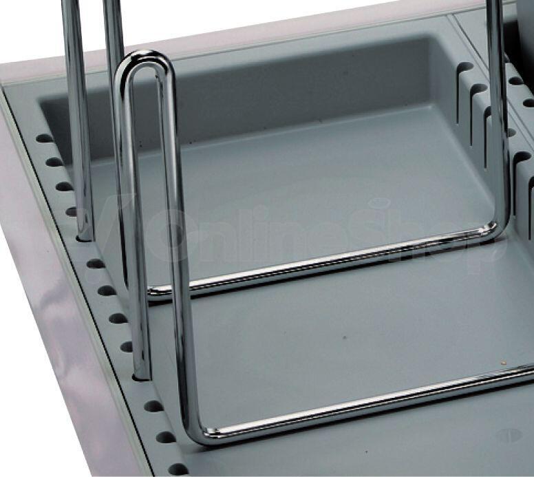 Vestavný odpadkový koš Elletipi METROPOLIS - výsuvný, 12+12+12+12 L, PTC22 09050 2F | OnlineShop.cz