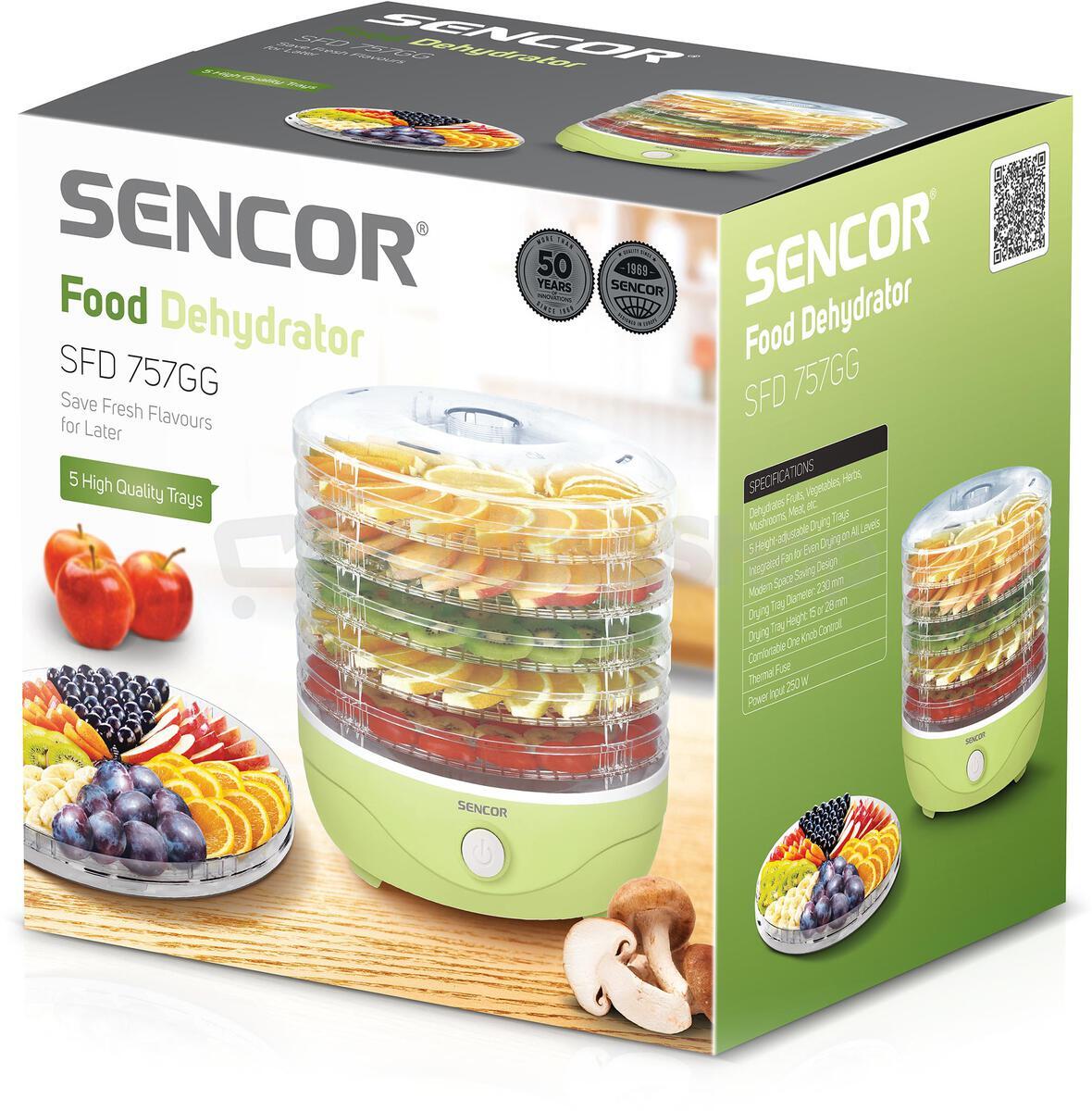 Sušička potravin Sencor SFD 757GG | OnlineShop.cz