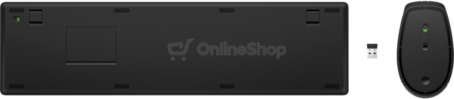 HP Inc. HP 650 Wireless Keyboard & Mouse Black Cz / Sk combo ...
