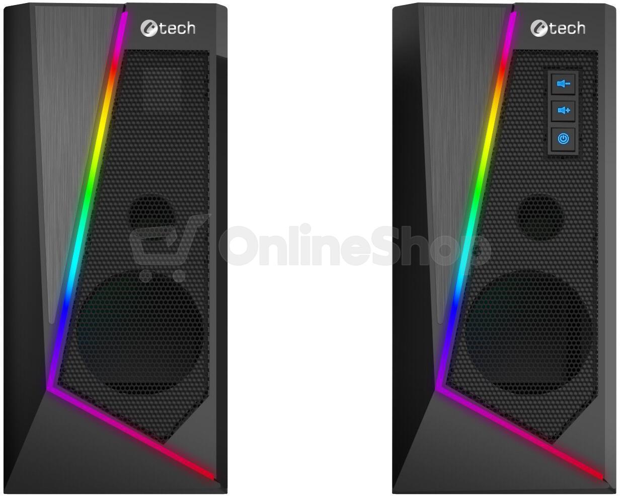 Reproduktory C-TECH SPK-17, černé | OnlineShop.cz