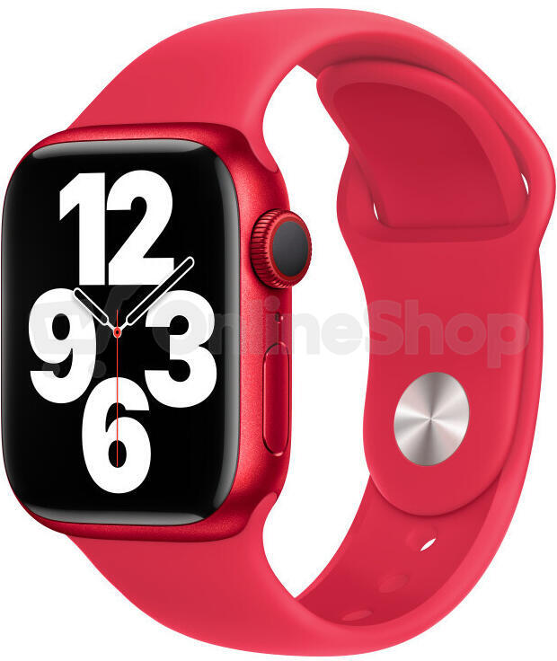 Recenze Apple Watch 41mm (PRODUCT)RED Sport Band, hodnocení | OnlineShop.cz