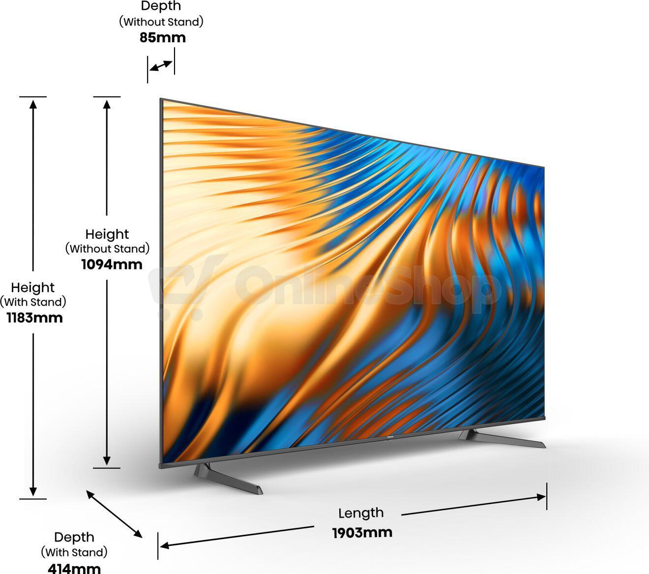 UHD LED TV Hisense 85A6BG | ONLINESHOP.cz
