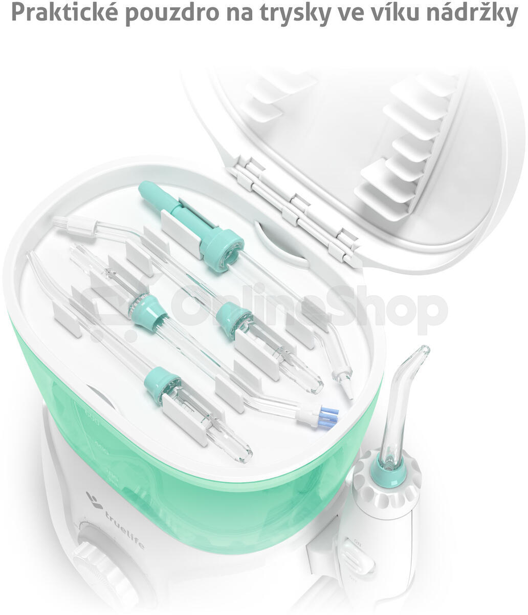 Ústní sprcha TrueLife AquaFloss Station S600 | OnlineShop.cz