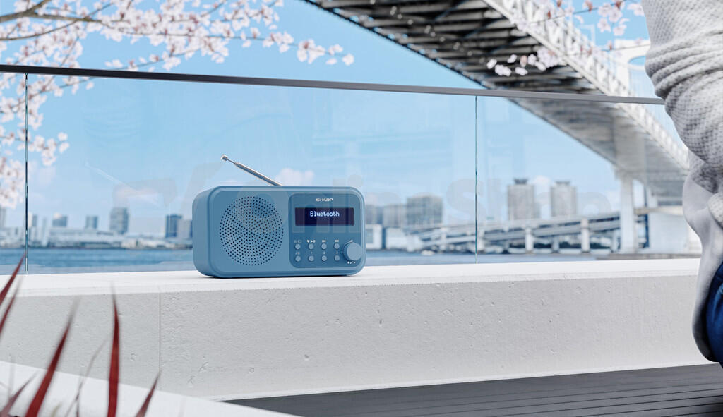Digitální rádio Sharp DR-P420BL | OnlineShop.cz