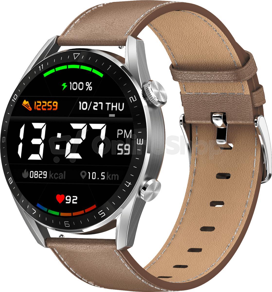 ARMODD Silentwatch 5 Pro stříbrná/kůže (9054), rozbaleno | OnlineShop.cz