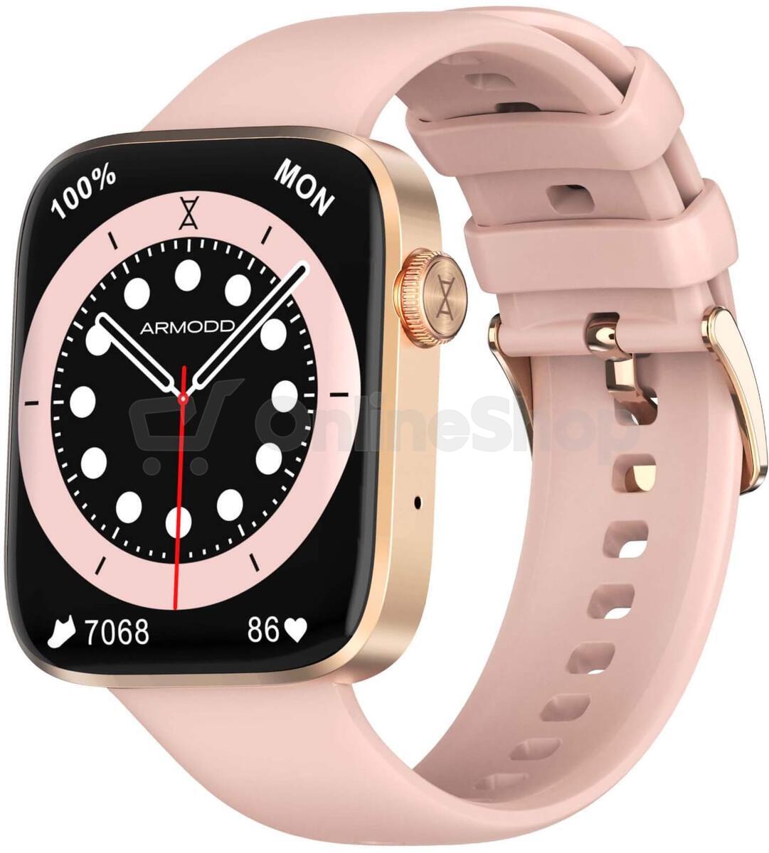 Fotogalerie Armodd Squarz 11 Pro 9073, zlaté - chytré hodinky ...