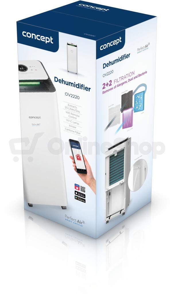 Odvlhčovač vzduchu Concept OV2220 Perfect Air Smart | OnlineShop.cz