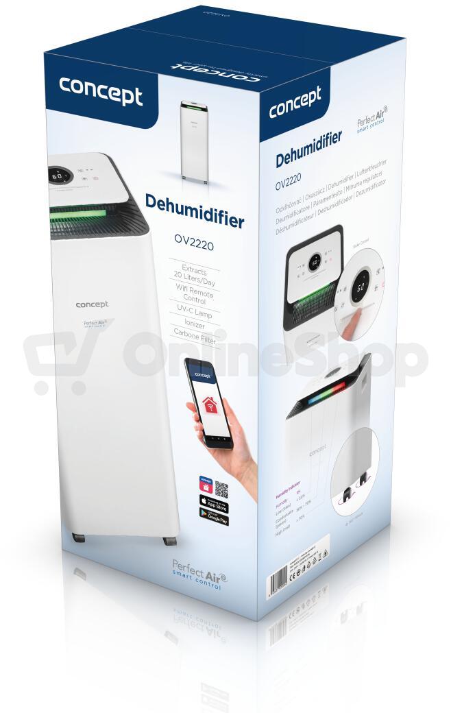 Odvlhčovač vzduchu Concept OV2220 Perfect Air Smart | OnlineShop.cz