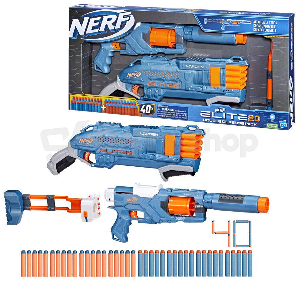 Pistole Hasbro Nerf Elite 2.0 Spectre Warden Pack | ONLINESHOP.cz