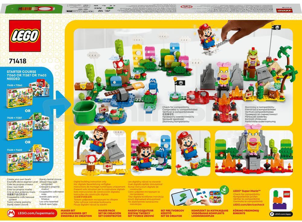 LEGO® Super Mario™ 71418 Tvořivý box – set pro tvůrce | ONLINESHOP.cz