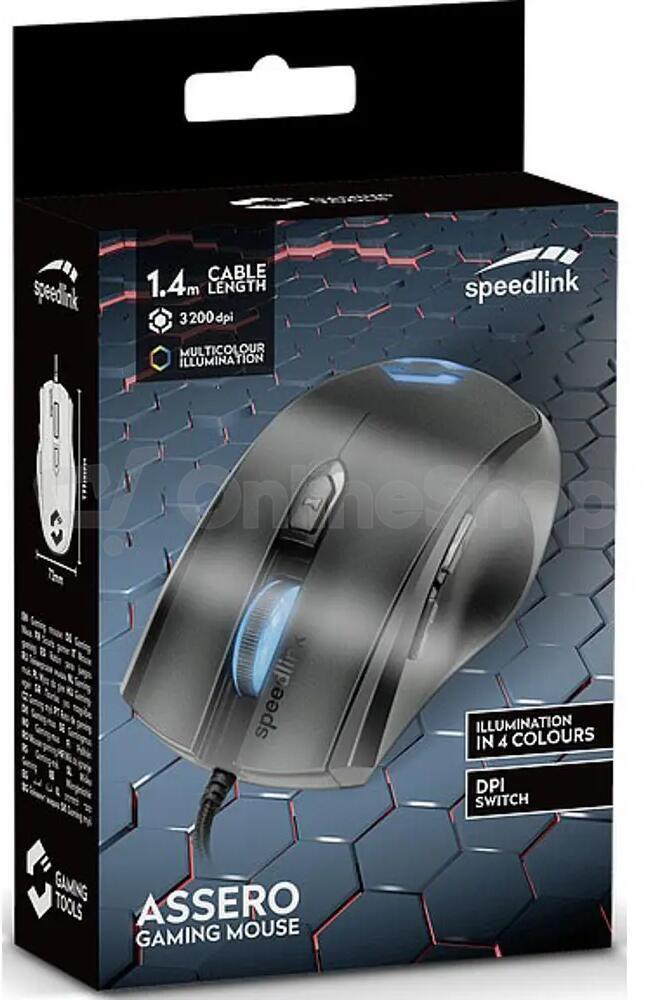 Alternativy k Speed Link Assero, černá - herní myš | OnlineShop.cz