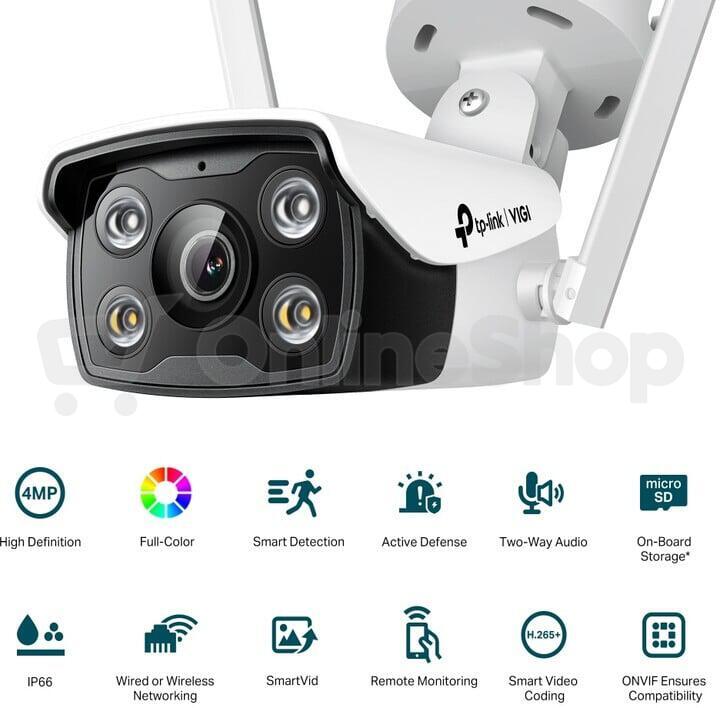 Recenze TP-Link VIGI C340-W(4mm), 4MP, Bullet, IR 30m, WIFI, Micro SD card, hodnocení ...