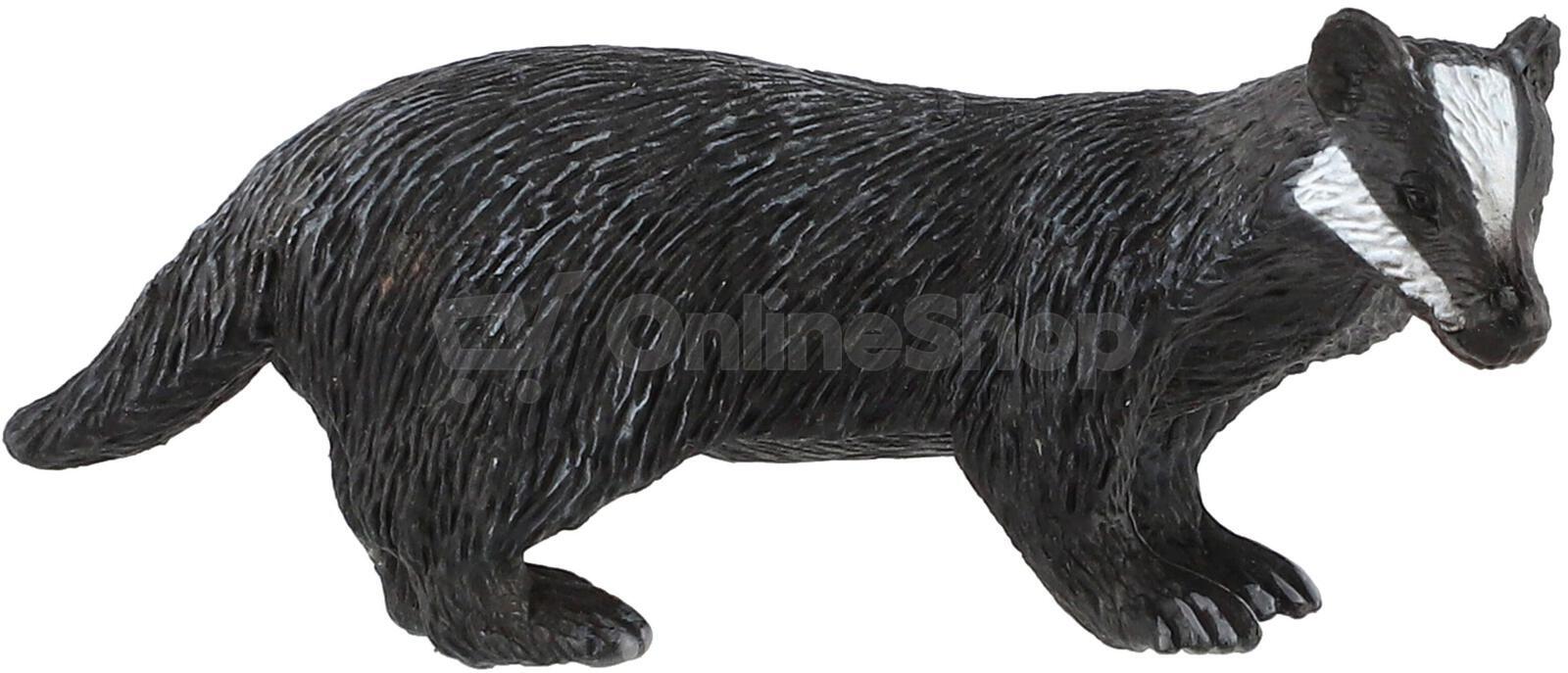Figurka Zooted Jezevec lesní, plast, 8 cm | OnlineShop.cz