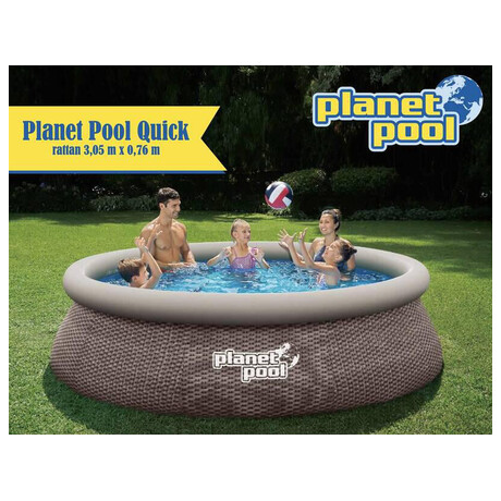 Bazén Planet Pool CF QUICK ratan - 305 x 76 cm | ONLINESHOP.cz