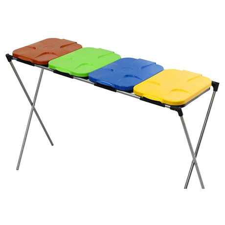 Stojan pro 4 pytle na tříděný odpad GEKO | ONLINESHOP.cz