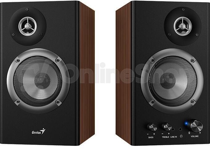 Reproduktory Genius SP-HF1200B, dřevěné | OnlineShop.cz