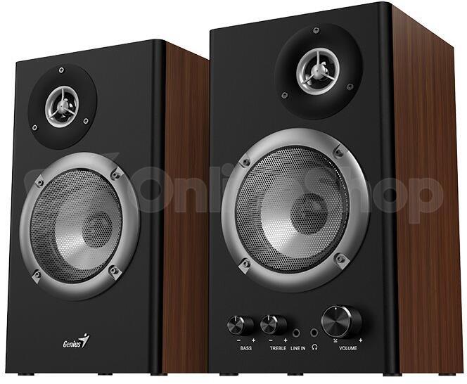 Reproduktory Genius SP-HF1200B, dřevěné | OnlineShop.cz