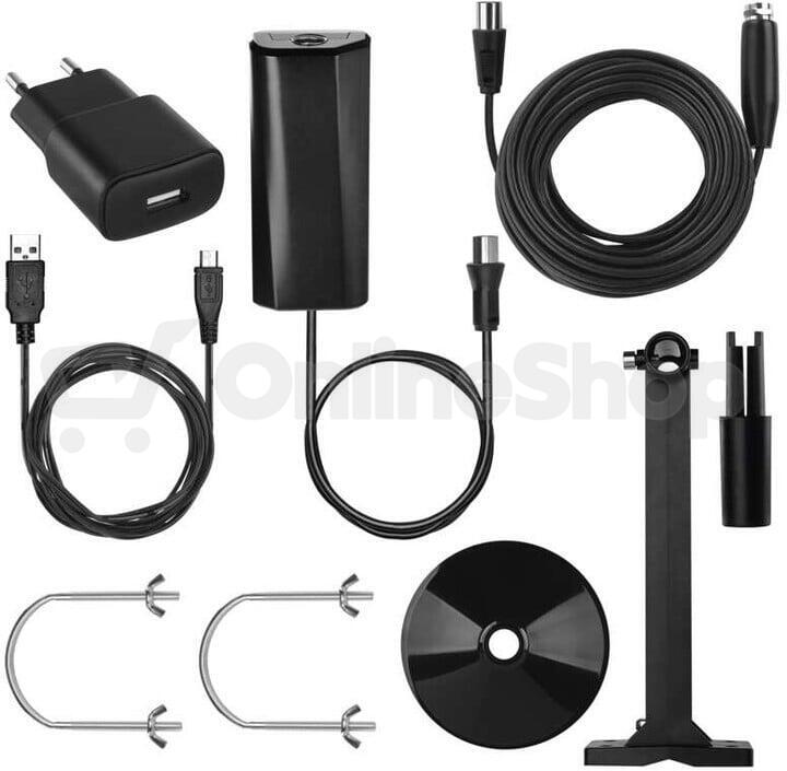 Emos anténa univerzální VILLAGE DIO-V750, DVB-T2, filtr LTE/4G/5G ...