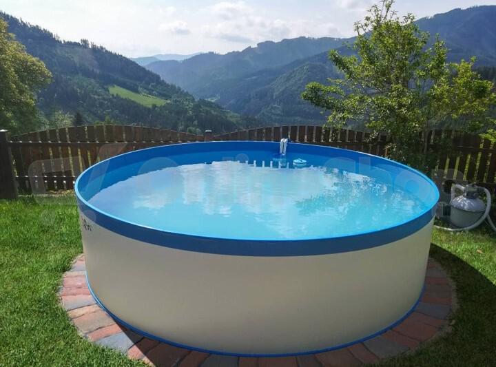 Bazén Planet Pool WHITE/Blue - samotný bazén 350x90 cm | ONLINESHOP.cz