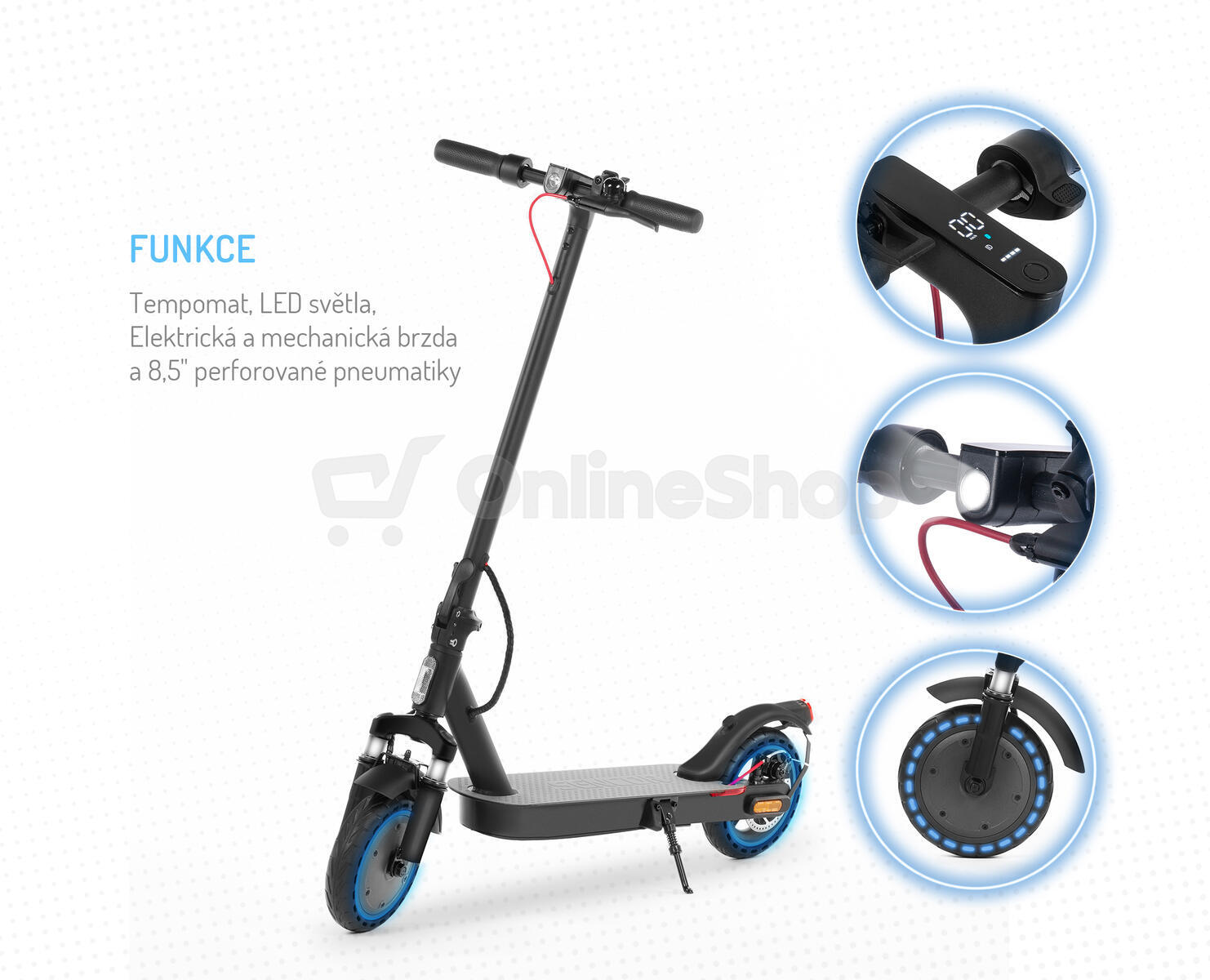 Elektrokoloběžka Sencor Scooter S30 | ONLINESHOP.cz