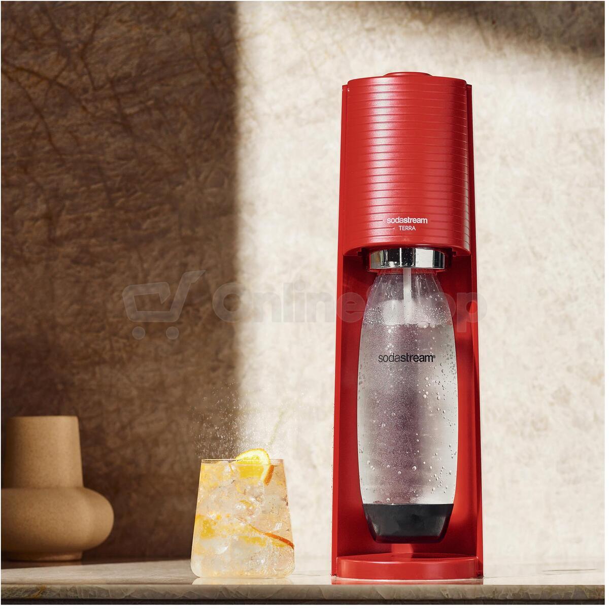 SET SodaStream Terra Red + Sirup Sodastream Pepsi 440 ml + Sirup ...