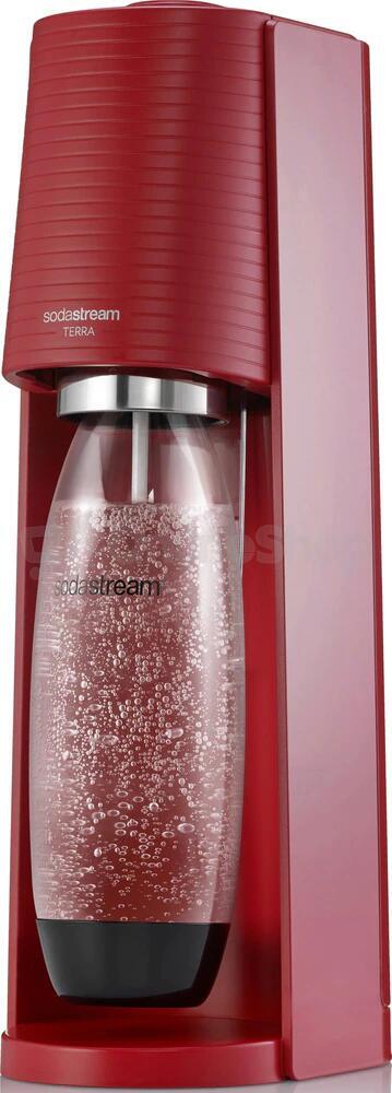 SET SodaStream Terra Red + Náhradní láhve Sodastream FUSE 3 x 1l ...