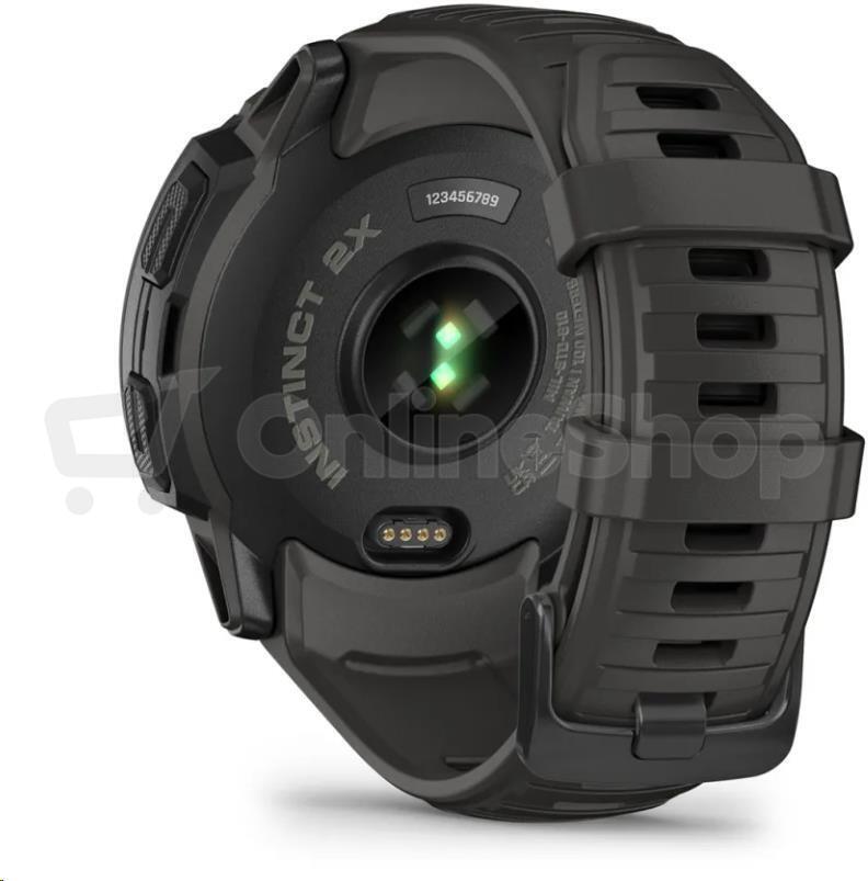 Chytré hodinky Garmin Instinct 2 2X Solar (010-02805-00), Graphite ...