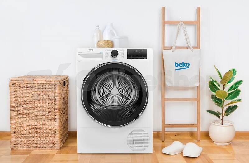 SET Pračka Beko Beyond B3WFU58415WCSHBG + Sušička prádla BEKO DPY8506GXB2 | OnlineShop.cz