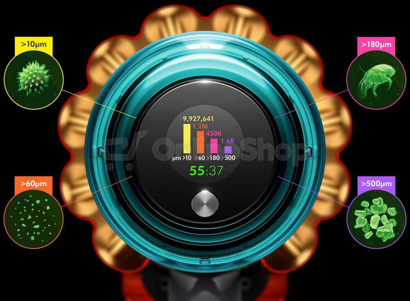 Tyčový vysavač Dyson V15 Detect Total Clean | ONLINESHOP.cz