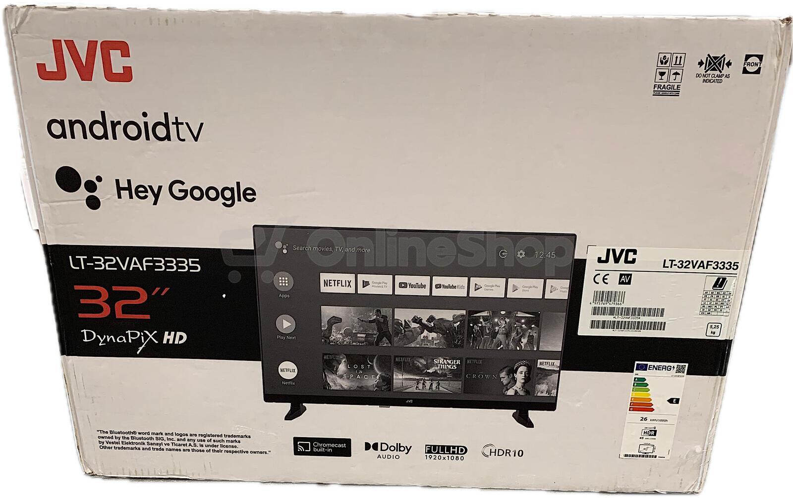 FHD LED TV JVC LT-32VAF3335, rozbaleno | OnlineShop.cz