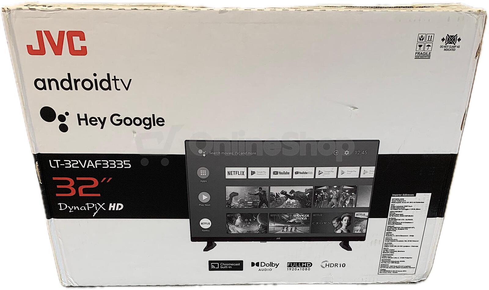 FHD LED TV JVC LT-32VAF3335, rozbaleno | OnlineShop.cz