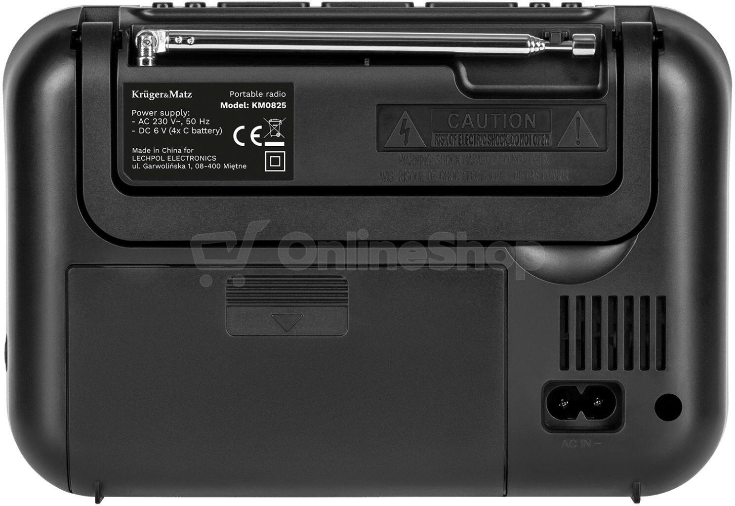 Rádio Kruger&Matz KM0825 | OnlineShop.cz