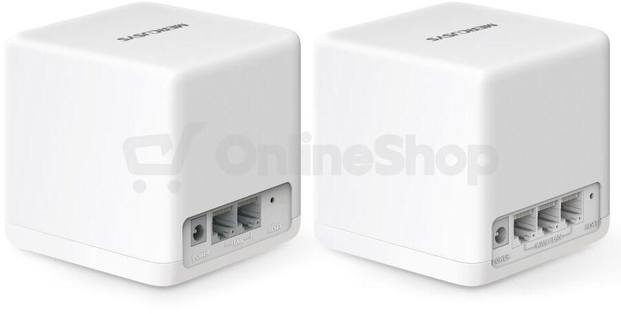 Recenze TP-Link Mercusys Halo H60X(2-pack) WiFi 6, AX1500, 3x GLAN2,4/5 ...