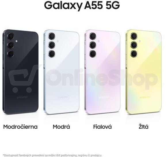 Akce Samsung A556 Galaxy A55 5G 256GB Black | ONLINESHOP.cz