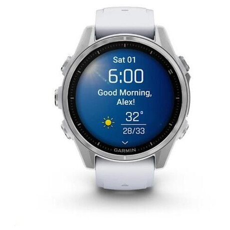 Příslušenství k Garmin Fenix 8, 43 mm AMOLED, White Stone - chytré ...