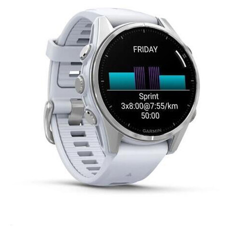 Příslušenství k Garmin Fenix 8, 43 mm AMOLED, White Stone - chytré ...