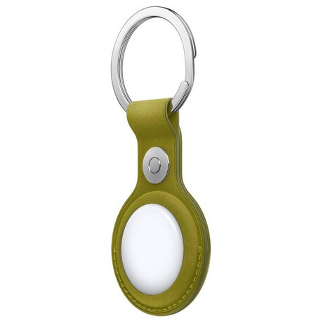 Apple AirTag FineWoven Key Ring - Chartreuse | OnlineShop.cz