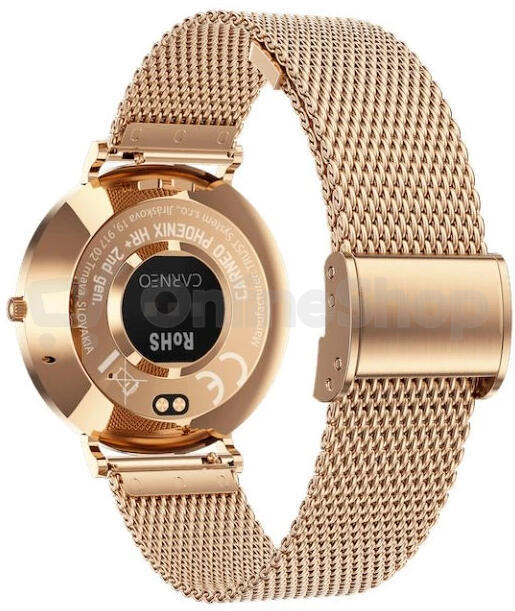 Chytré hodinky Carneo Phoenix HR+ 2nd Gen 41mm, zlaté | OnlineShop.cz