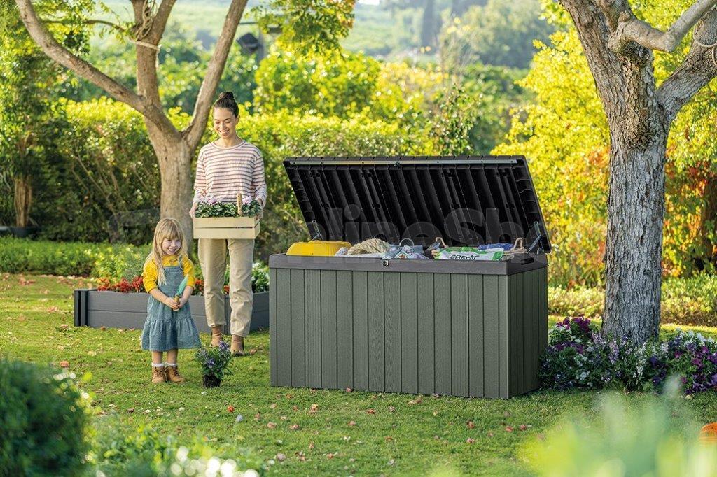 Zahradní box Keter Darwin 570L zelený | OnlineShop.cz