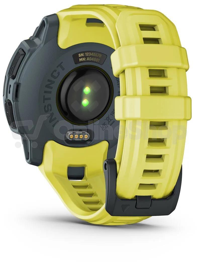 Chytré hodinky Garmin Instinct E 45 mm, Electric Lime | OnlineShop.cz