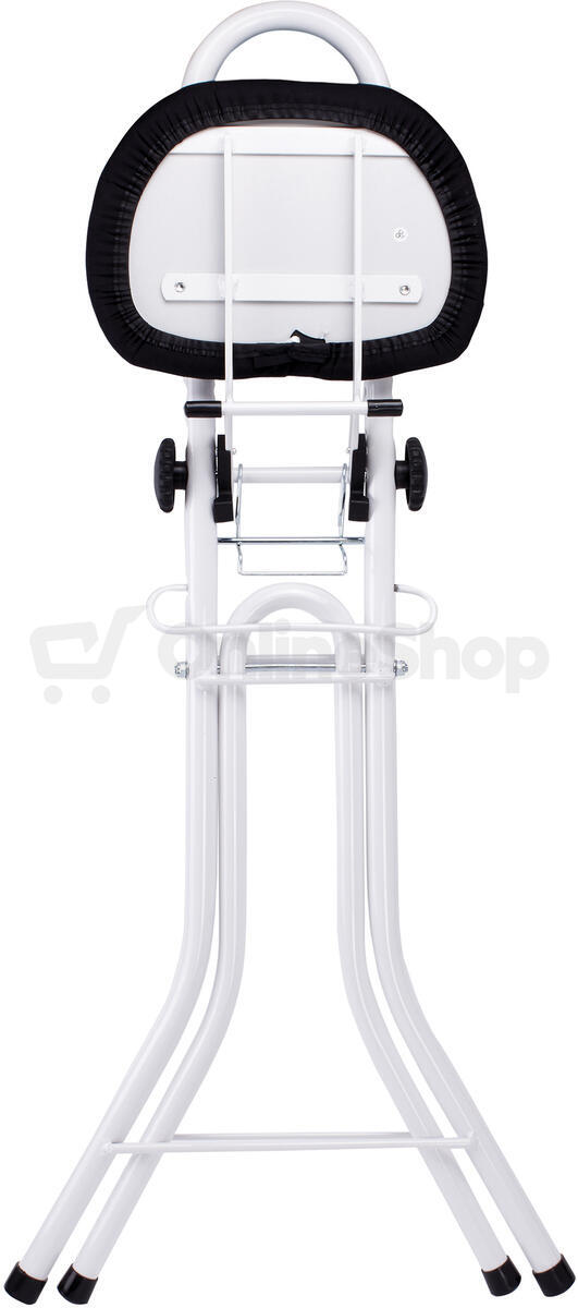 Židle na žehlení MSV s nastavitelnou výškou, 91 cm, skládací ...