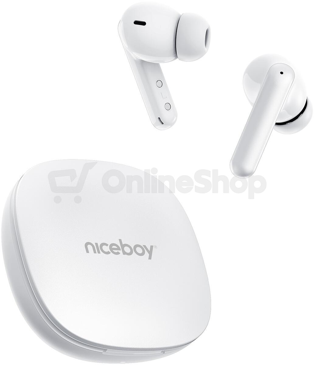 Recenze Niceboy Pins 4 PRO White - bezdrátová sluchátka, hodnocení | OnlineShop.cz