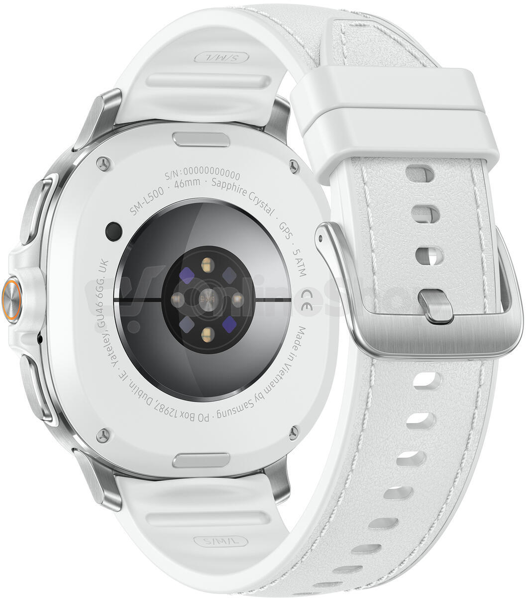 Chytré hodinky dámské Samsung Galaxy Watch 8 46mm White | OnlineShop.cz