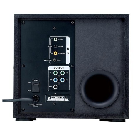 Reproduktory Genius GX Gaming SW-G5.1 3500 - černé/červené | OnlineShop.cz