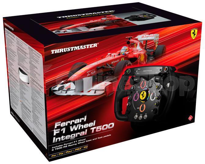 Volant Thrustmaster Ferrari F1 Add-On pro T300/T500/TX Ferrari 458 ...