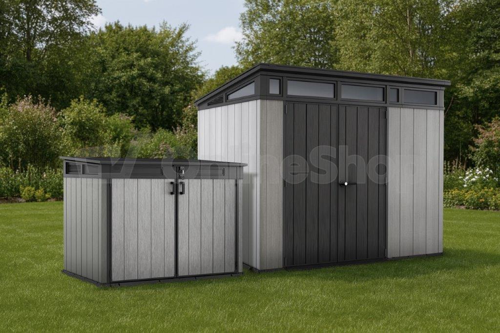 Recenze Keter Duotech Max zahradní domek Artisan 9x7 + box Grande Store ...