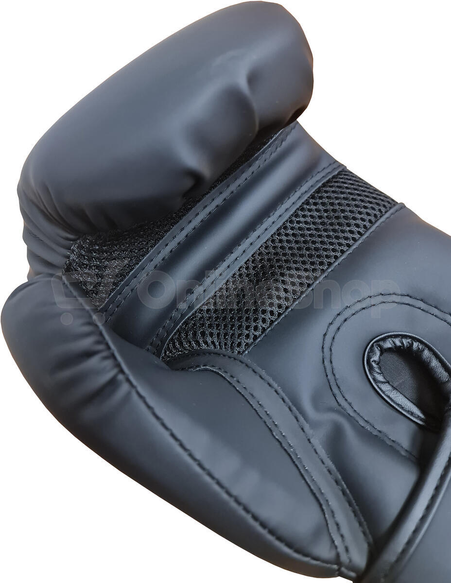 Boxovací rukavice tréninkové KUBIsport 10oz, černé | OnlineShop.cz