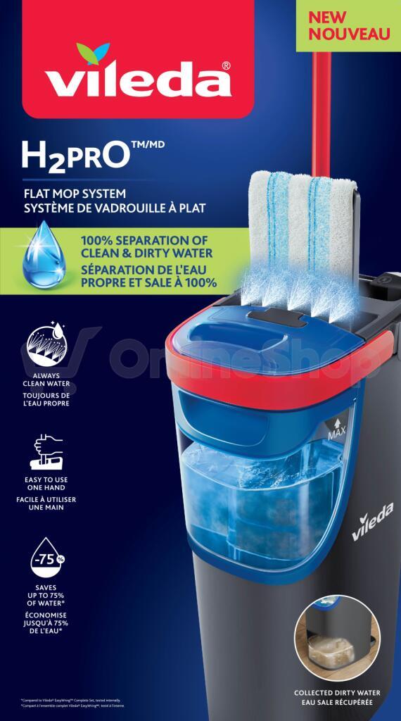 Plochý mop Vileda H2PrO | OnlineShop.cz