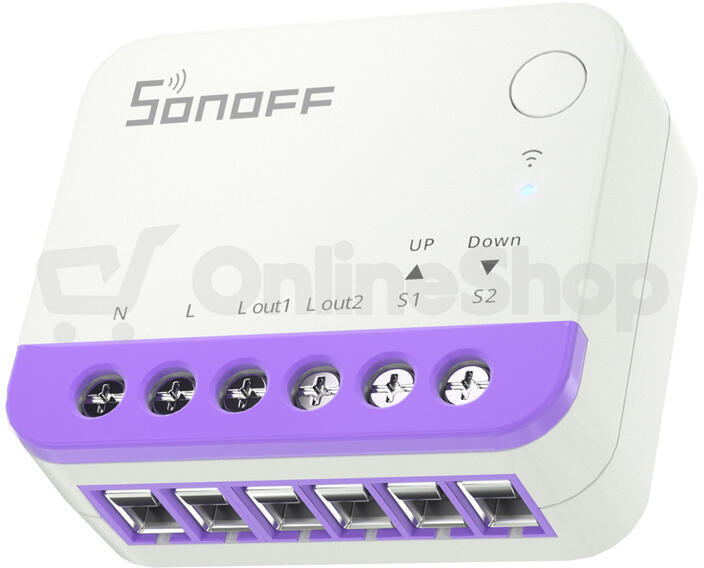 WiFi chytrý mini roletový spínač Sonoff MINI-RBS, 2 ks | OnlineShop.cz