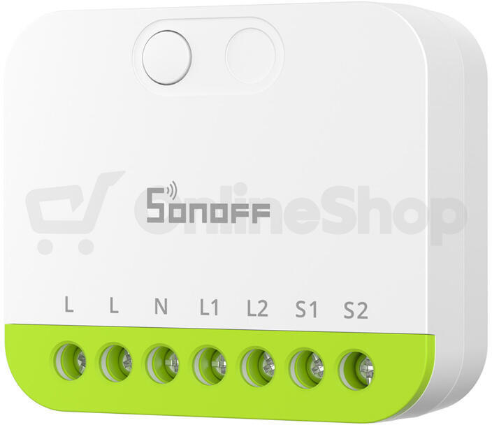 Dvoukanálový mini přepínač SONOFF ZigBee MINI-ZB2GS | OnlineShop.cz